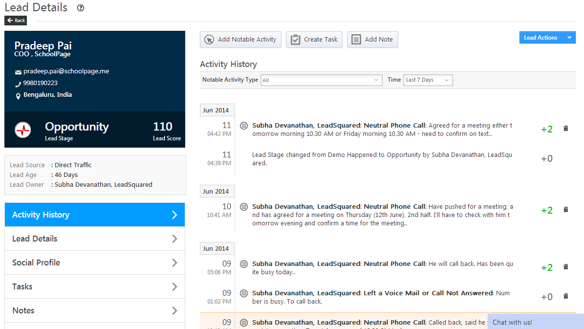 LeadSquared Reviews & Ratings 2022